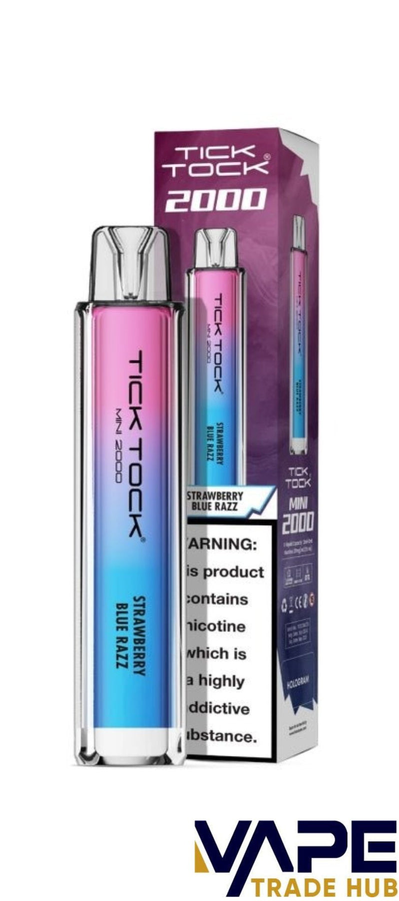 Tick Tock Mini 2k Disposable Vape Box of 10 – Vape Trade Hub